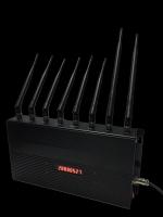China Cell Phone Signal Remote Control Jammer EST-502C8 12W 8 Omni Directional Antennas for sale