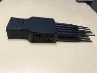China 30dBm Handheld Cell Phone Signal Jammer Adjustable 10 Bands 3G WIFI GSM CDMA Signal Blocker for sale