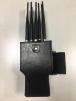 China 30dBm Handheld Cell Phone Signal Jammer Adjustable 10 Bands 3G WIFI GSM CDMA Signal Blocker for sale