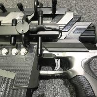 China DC 24V Drone UAV Jammer Gun Interceptor EST-707A1 High Capacity Lithium Battery for sale