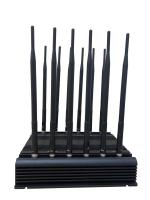 China Optional IoT Smart Management Software Control EST-804F12 12 Bands Cell Phone 2G 3G 4G 5G WIFI Signal Jammer for sale