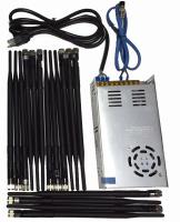 China EST-502F18 Cell Phone Blocker 18 Bands WIFI GPS VHF UHF 315 433 868 Signal Jammer for sale