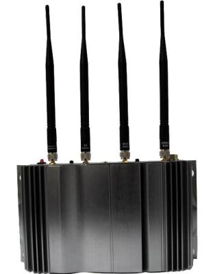 China Desktop 4 Bands 30dBm Cell Phone Signal Jammer for sale