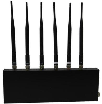 China Tender / Bid 2G 3G 6 Bands Cell Phone Scrambler Device for sale