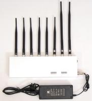China 8 Bands 2G 3G 4G Omni Directional Cell Phone Signal Jammer for sale