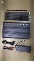 China Car Charging 8 Antennas 5G GPS Signal Jammer 16W for sale
