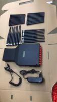 China Full Frequency Mobile Phone WIFI GPS UHF VHF 12000mAh 27W Portable Signal Jammer for sale
