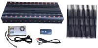 China Cell Phone 24 Antennas 44W VHF UHF 5G Signal Jammer for sale