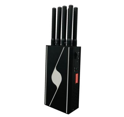 China 8 Antenna 3600mAh 2G 3G WiFi GPS Lojack Signal Jammer 1W for sale