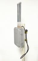 China Fixed 25W 500m Shielding Waterproof Drone Jammer 2500MHz for sale
