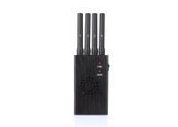 China Debugging Device 1W 3000mAh 4 Bands Signal Jammer Eavesdropping for sale