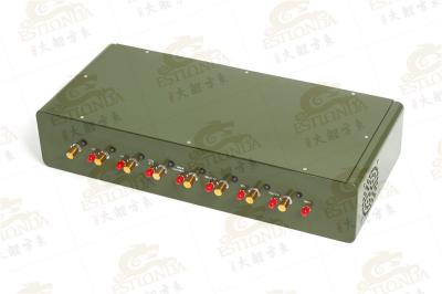 China High Power cell phone scrambler , Power Source External Antenna Jammer for sale