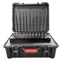 China Custom 11-Band 2G 3G 4G / WiFi / GPS / Walkie Talkie Signal Jammer Portable 60W High Power for sale