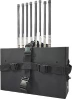 China Military Backpack GSM WIFI GPS Jammer Anti Drone UAV Jammer Prison for sale