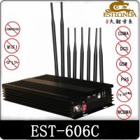 China Black Cell Phone Signal Jammer 2G 3G 4G , WIFI Signal Blocker for sale