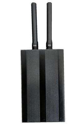 China 2 Bands Portable Mobile Phone Signal Jammer Remote Control Handheld for sale