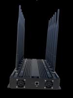China 4G 5G WiFi Cell Phone Signal Jammer 12 Antenna Adjustable Software Management Control for sale