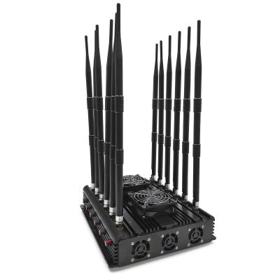 China High Power Explosion Proof Mobile Phone Signal Jammer WIFI 2G/3G/4G/5G for sale