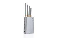 China 5 Antennas GPS 3G Signal Jammer Position Tracking Car Use Portable Handheld for sale