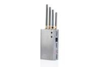 China 5 Antennas GPS 3G Signal Jammer Position Tracking Car Use Portable Handheld for sale