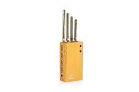 China 4 Antennas GPS Signal Jammer 2500mAh Portable Indoor WIFI Mobile Phone for sale