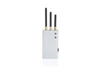 China 3G Mobile Phone Signal Jammer 2500mAh Triple Bands Portable Handheld for sale