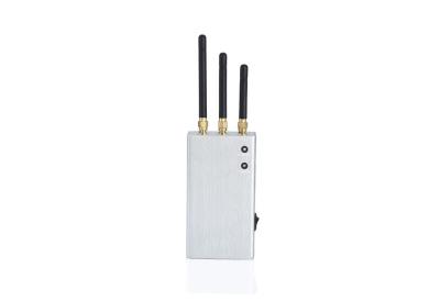 China 3G Mobile Phone Signal Jammer 2500mAh Triple Bands Portable Handheld for sale