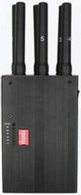 China GPS + WIFI + 3G Portable Cell Phone Jammer / Blocker EST-808HI For School for sale