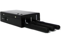 China 4 Bands Bluetooth Signal Jammer Portable Car Use GPS WIFi for sale