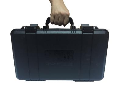 China Mobile Phone Jammer Portable Suitcase Built In 10 Antennas 4G WIFI GPS for sale