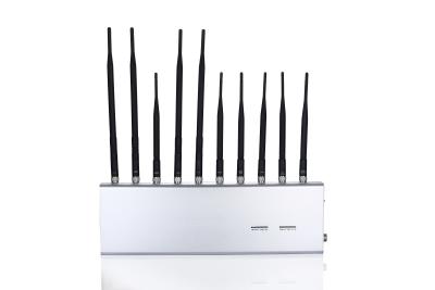 China Cell Phone Signal Blocker 5G Jammer 4G WIFI Walkie Talkie Indoors Stationary for sale