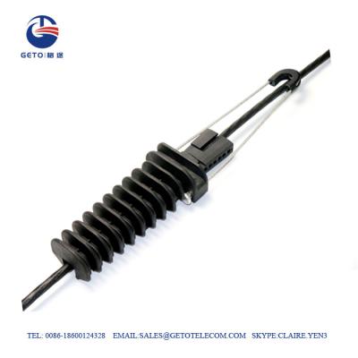 China Fix Fiber Optic ADSS Cable Anchor Clamps For Aerial Networks for sale