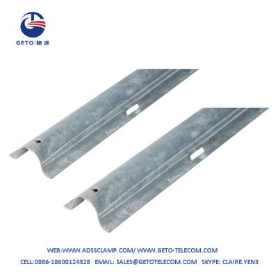 China ISO9001 Protective Cover Cable Duct Half Round Steel Electro-Galvanizing for sale