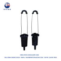 China UV Stabilized PA66 Nylon Anchor Clamp, Injection Forming Overhead Cable Anchor Clamps for sale
