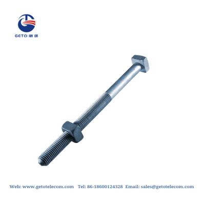 China HDG MB Machine ISO 9001 Square Head Nuts And Bolts for sale
