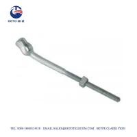 China 11.5KN Forged Angle TEB Galvanized Bolts And Nuts for sale