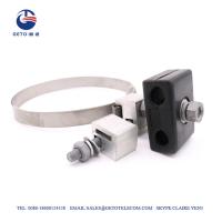 China 17mm Steel 0.7 Inch ISO9001 Down Lead Clamp for sale