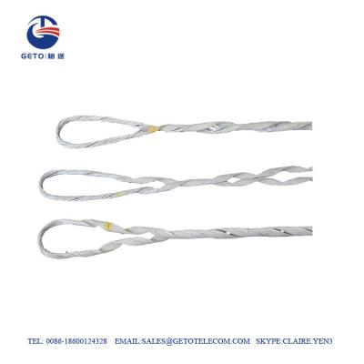 China Short Span Helical Preformed Armor Rod Spiral Suspension Clamp FTTH Networks for sale