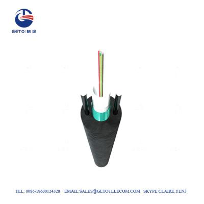 China GYXTW 8 Core Multimode Fiber Optic Outdoor Cable for sale