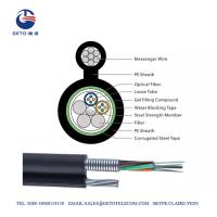China GYTC8S Aerial Armored FTTH Optic Fiber Cable for sale