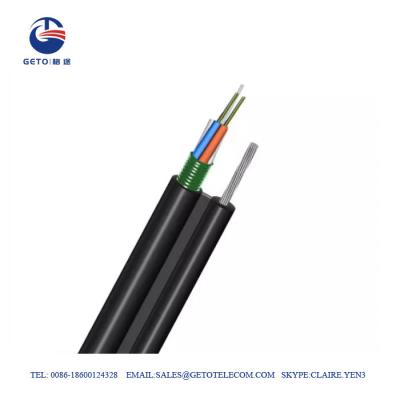 China GYTC8S 12 strand Overhead fiber optic cable for sale