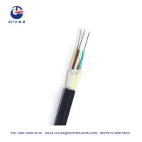 China SM ADSS Metallic Wire G657A 12 Fiber Optic Cable for sale