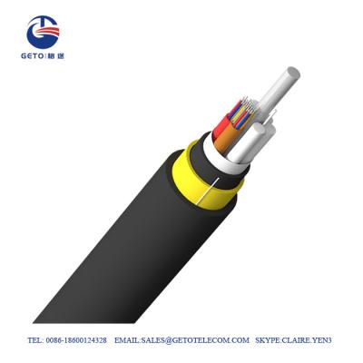 China Non Metallic 4 Cores G657A 2KM Outdoor Fiber Cable for sale