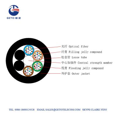 China Non Metallic Non Armored OM1 6 Strand Single Mode Armored Fiber for sale