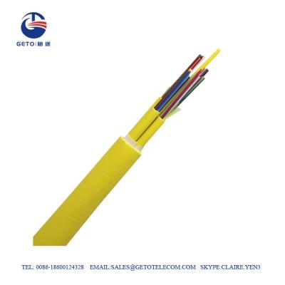 China Indoor Mini 4000m PE Two Cores Om4 Fiber Patch Cables for sale