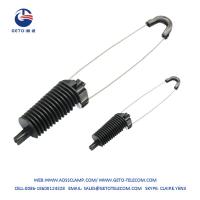 China 4-8mm Plastic Dead End Clamp For Drop Cable Hardware Aerial Network for sale