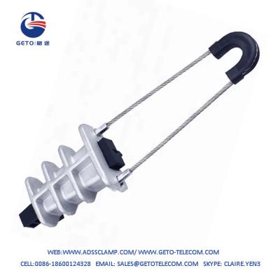 China 35sqm Aluminum Steel Tension Clamp 10KN Low Voltage for sale