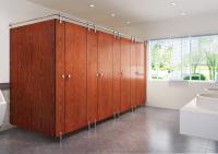 China Moisture-Proof HPL Bathroom Divider 12mm Hotel School Airport Shopping mall for sale