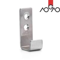 China Square Beveled Partition Door Hardware SS Bathroom Partition Accessories for sale