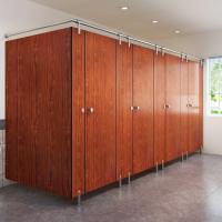 China Commercial Toilet Cubicle Panels Waterproof Compact Phenolic Board Cubicle for sale
